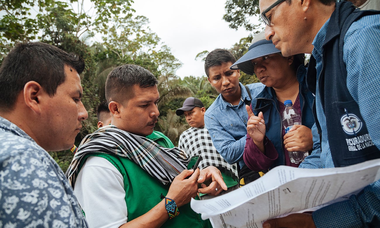 'Defending our existence': Colombian tribe stands in way of oil ...
